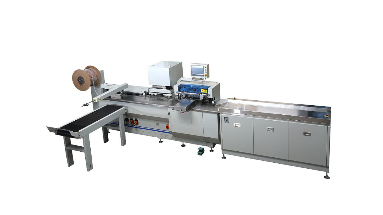 GP-580 AUTO DOUBLE WIRE PATCHING AND BINDING MACHINE - GP Machines
